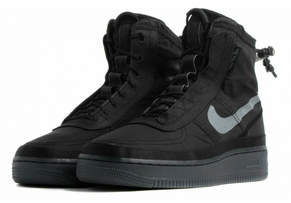 Nike Air Force 1 SHELL Black купить в Москве